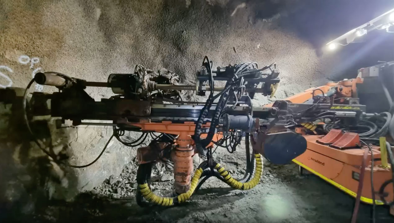 Our signature Erebus 110 Underground Diamond Core Drill Rig - Newland