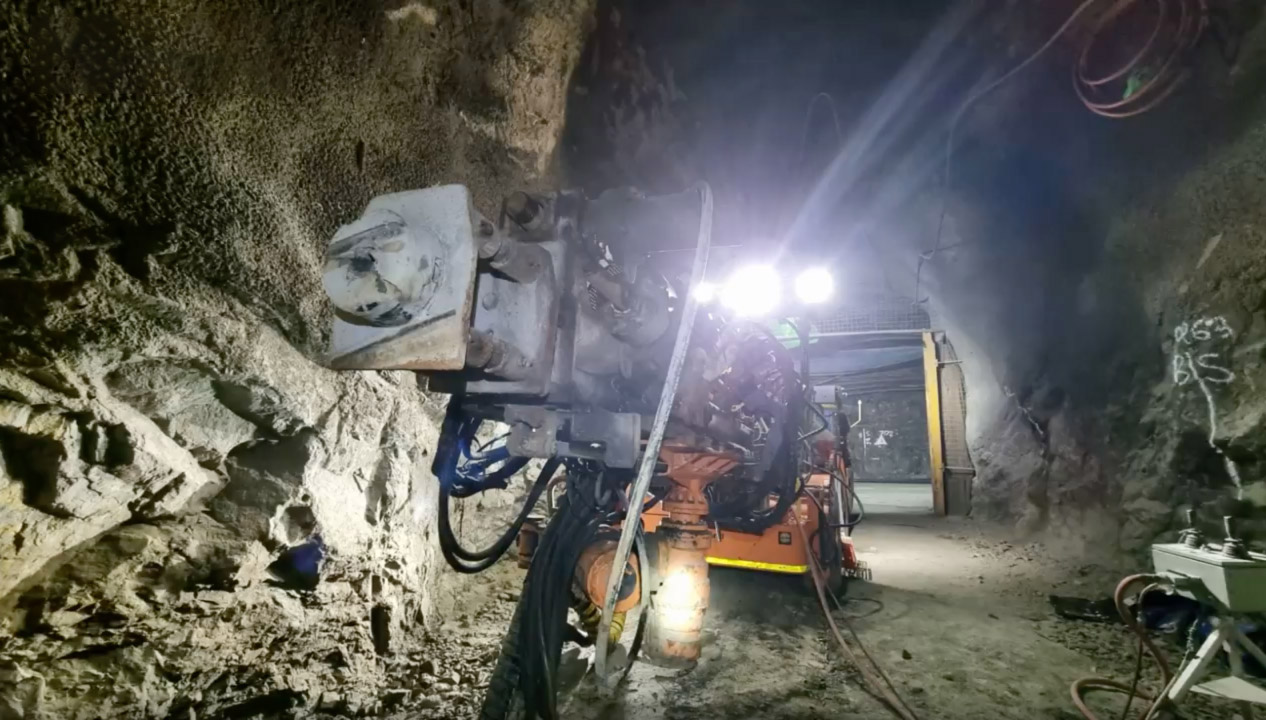 Our signature Erebus 110 Underground Diamond Core Drill Rig - Newland