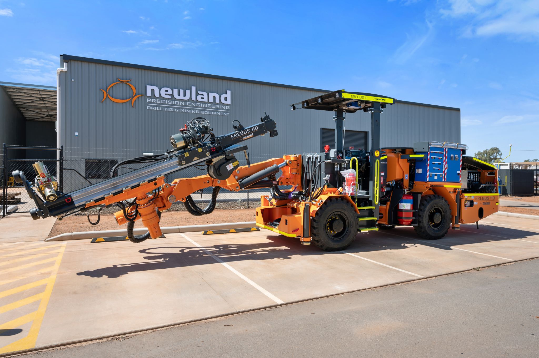Introducing the Newland Erebus 110 Mobile Underground Core Drilling Rig ...